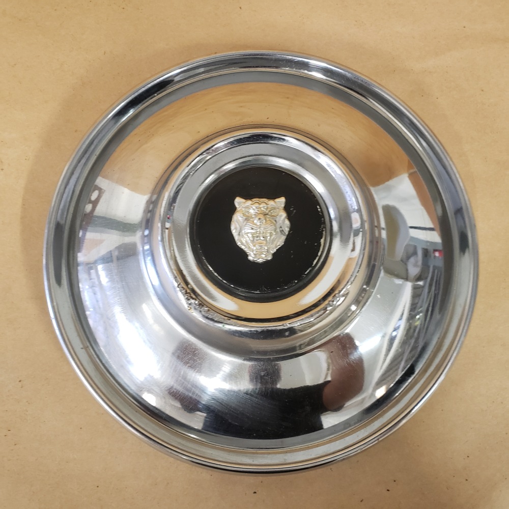 Jaguar XJ6 XJ12 XKE E-Type 1969-1979 Original Chrome 9in Wheel Hub Cap ...