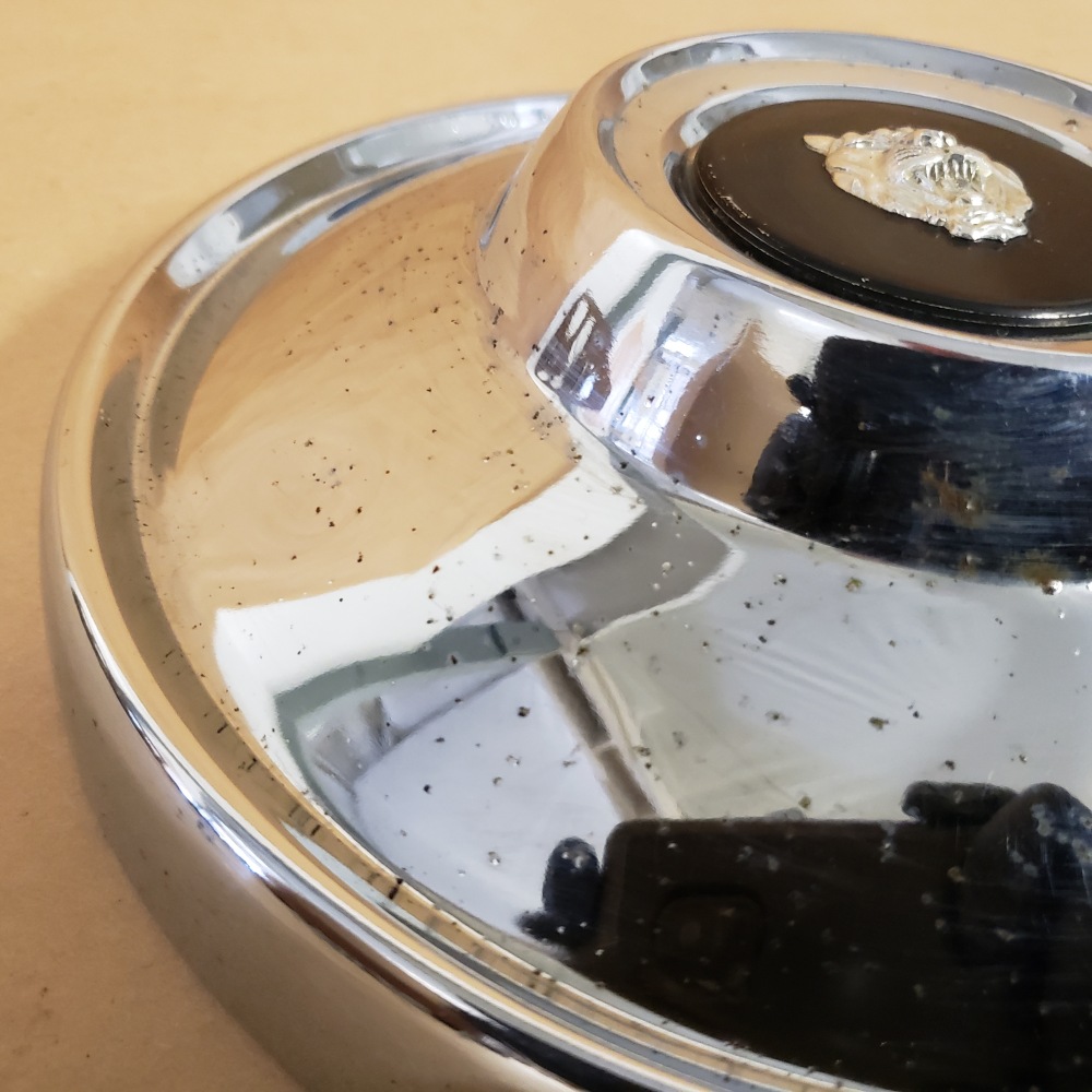 Jaguar XKE E-Type XJ6 XJ12 1969-1979 Original Chrome 9in Wheel Hub Cap ...