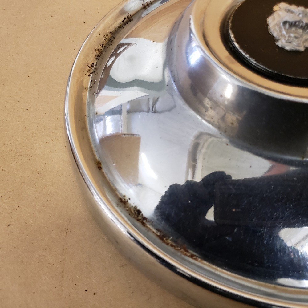 Jaguar XKE E-Type XJ6 XJ12 1969-79 Original Chrome 9in Wheel Hub Cap ...