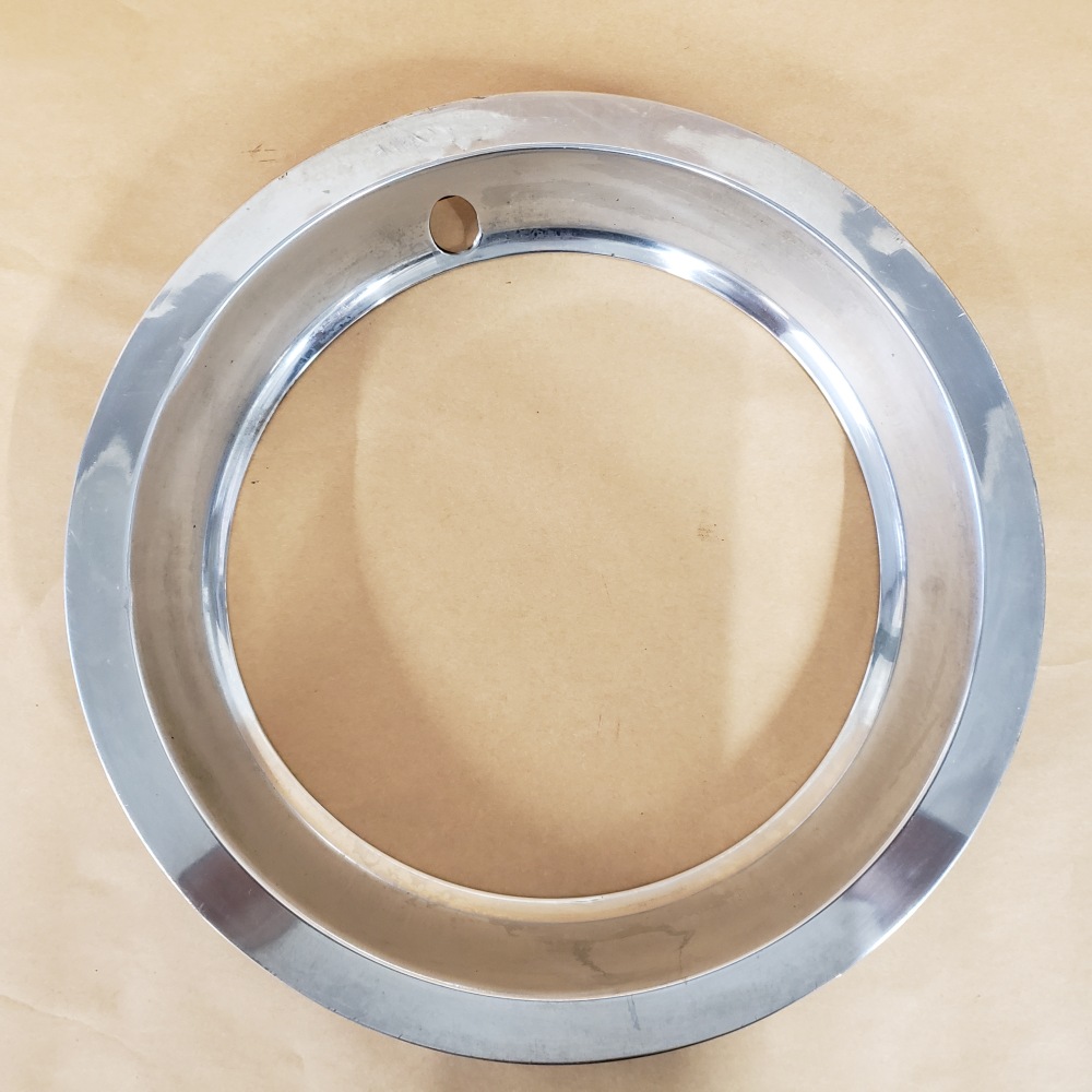 13in Wheel Hub Cap Trim Chrome Beauty Ring Vintage OEM - For Sale ...
