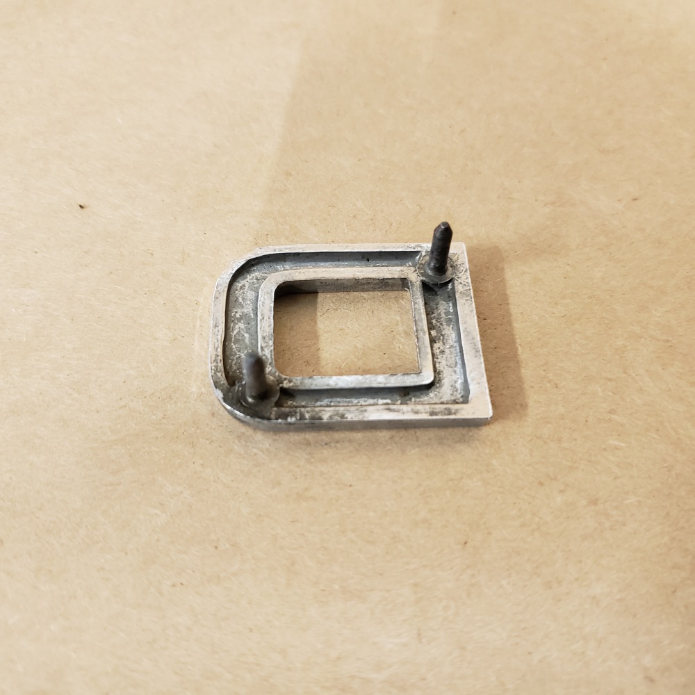 MG Midget 1970-80 Original Chrome Sill Letter D Badge Emblem OEM - For ...