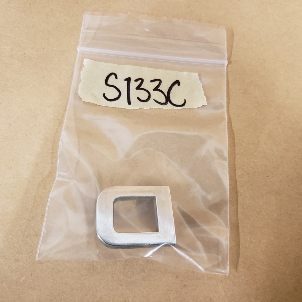 MG Midget 1970-80 Original Chrome Sill Letter D Badge Emblem OEM - For ...