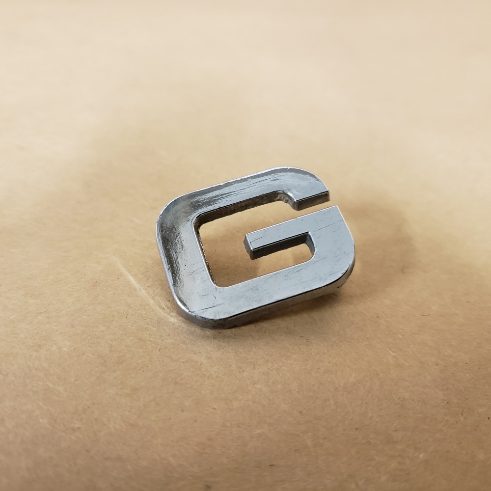 MG Midget 1970-80 Original Chrome Sill Letter G Badge Emblem OEM - For ...