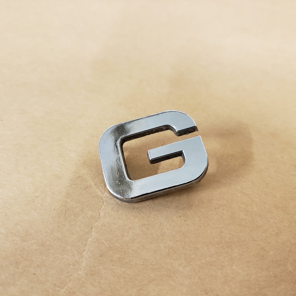 MG Midget 1970-80 Original Chrome Sill Letter G Badge Emblem OEM - For ...