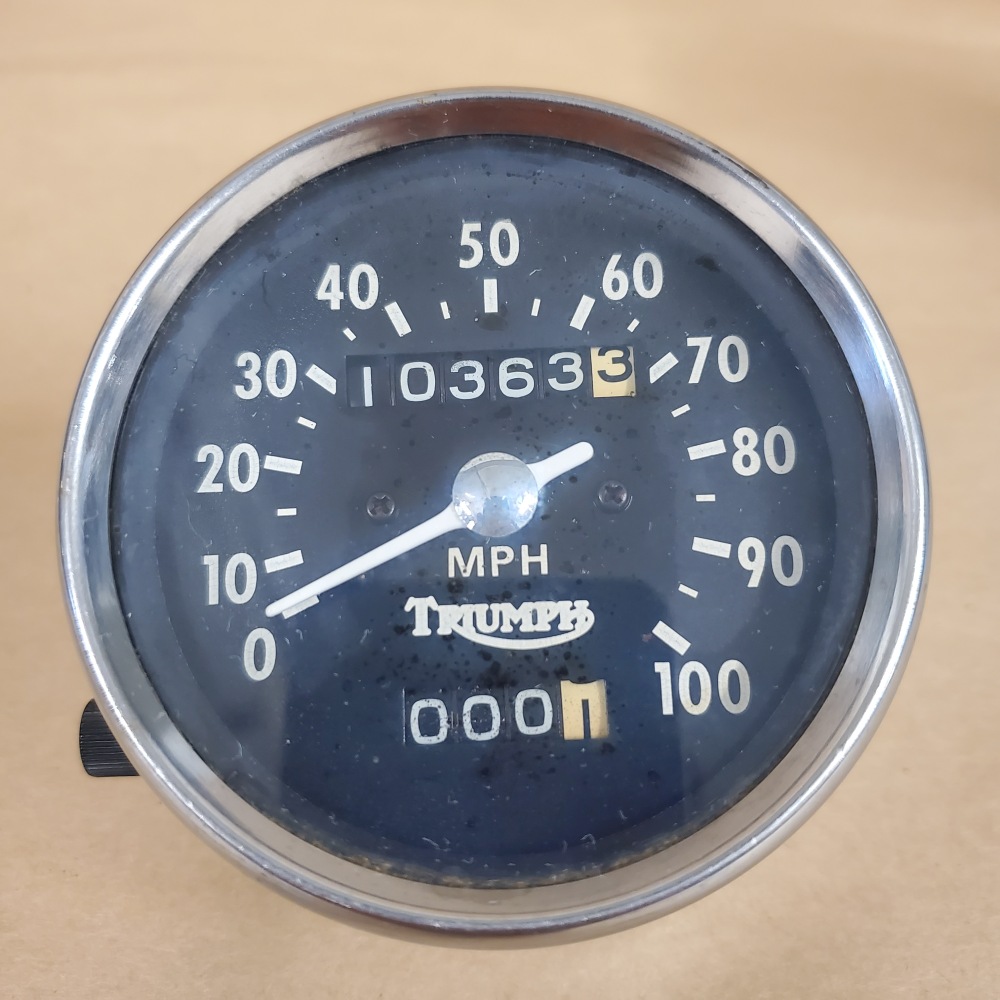 Original Triumph TR5T TR5 Daytona Trophy Trail 500 T100C Speedometer ...