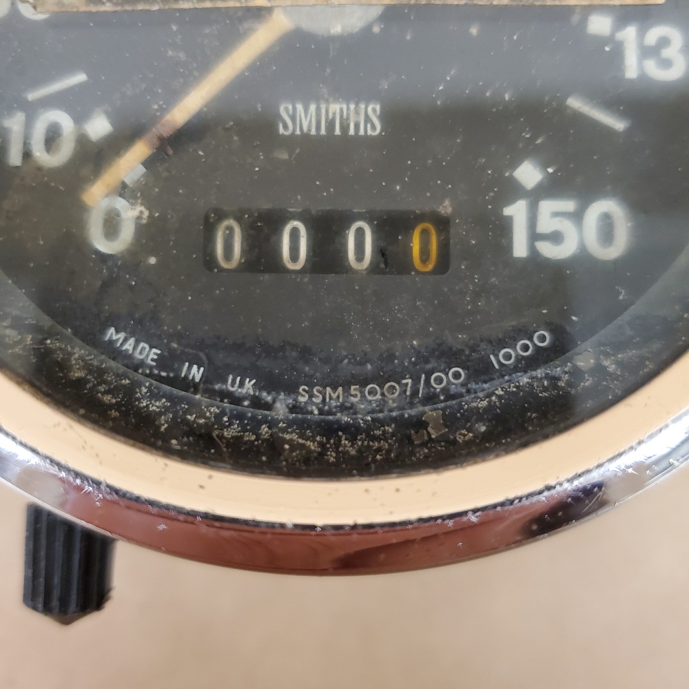 OEM Triumph BSA Smiths Speedometer 150 MPH Gauge SSM 5007/00 1000 ...