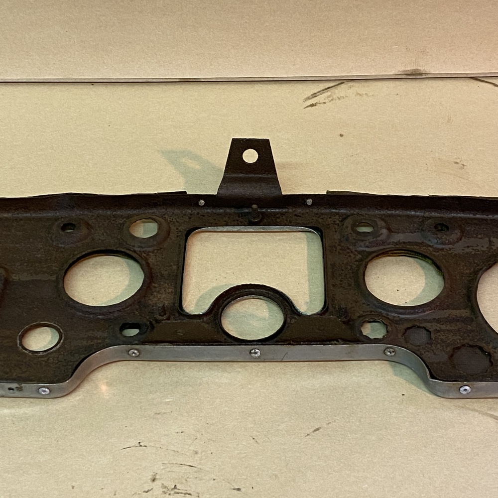 Original MG MGA Coupe Interior Dash Panel w Chrome Moulding and Bezel ...