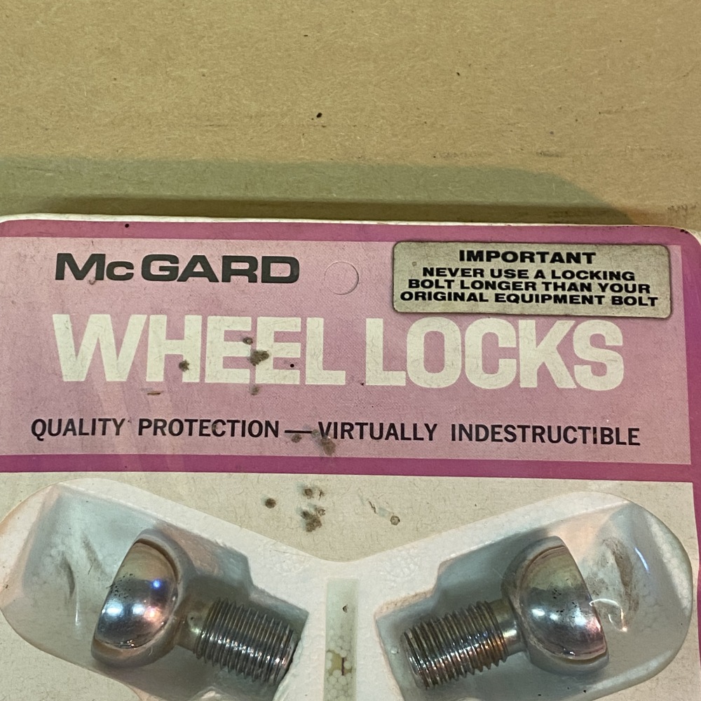 Original McGard S Style Wheel Locks Set of 4 with Key McGard 176 New ...