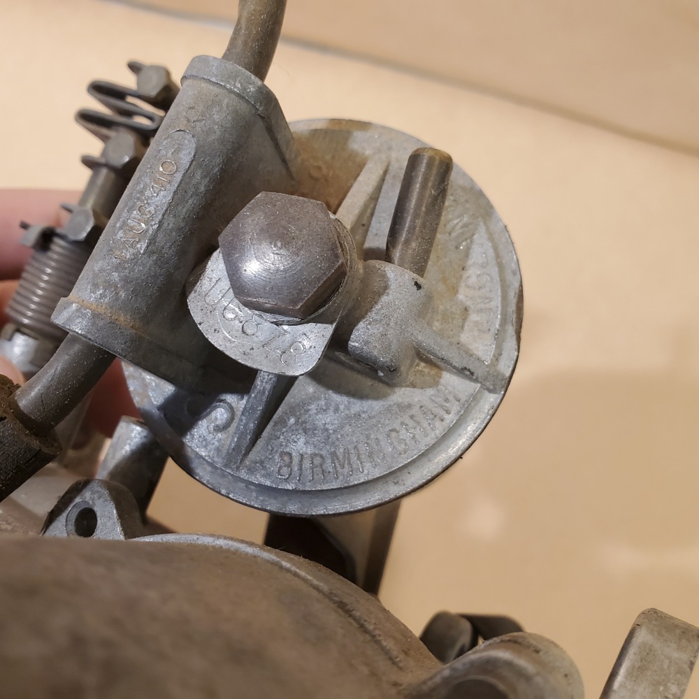 OEM Triumph TR3 TR3A TR4 SU Carburetor Carb AUC 878 Original - For Sale ...