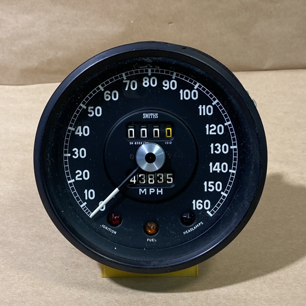 Original Jaguar XKE E-Type S1 Smiths Speedometer MPH SN6322/29 1312 ...