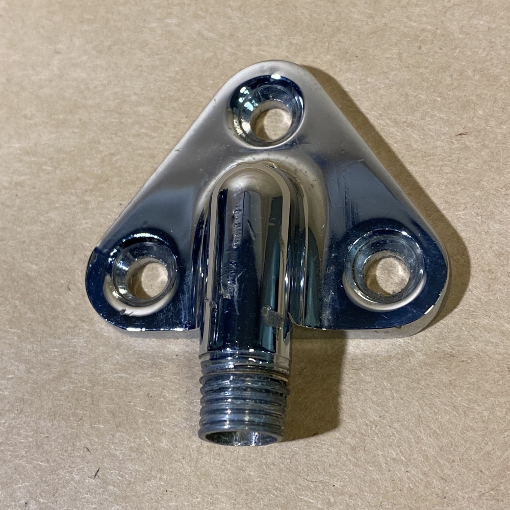 Original Jaguar XKE E-Type S1 FHC Rear View Mirror Mounting Boss OEM ...