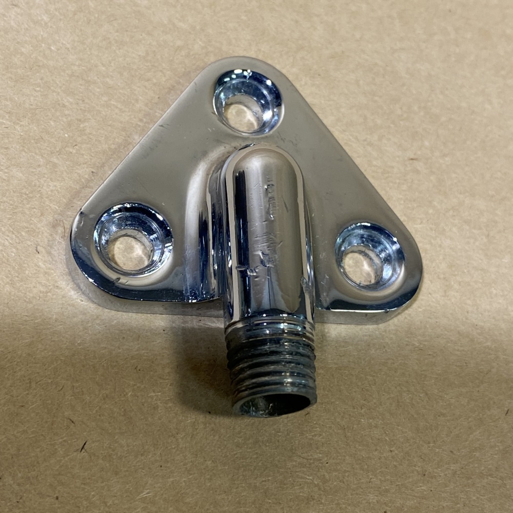 Original Jaguar XKE E-Type S1 FHC Rear View Mirror Mounting Boss OEM ...