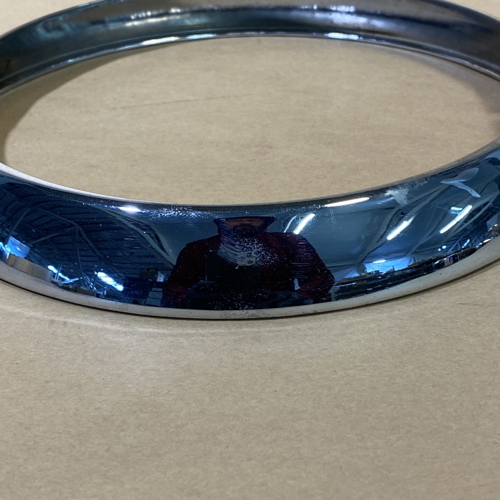 Original Jaguar XK Mk Fog Lamp Chrome Finisher Ring Fog Lamp Rim 7 Inch ...