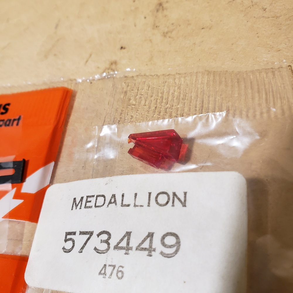 Original Lucas Tell-Tale Side Marker Indicator Medallion 573449 w Clip ...