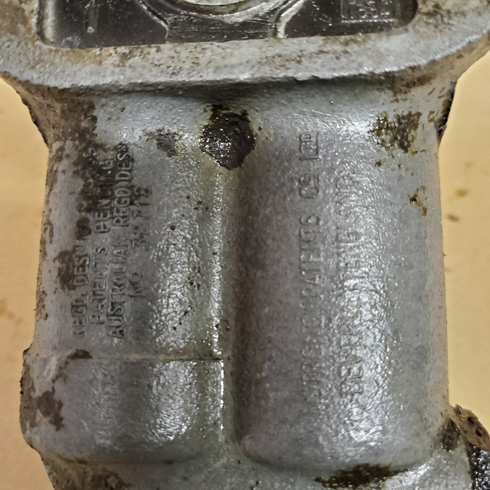 Triumph TR2 TR3 TR4 Original Right RH Rear Suspension Shock Absorber ...