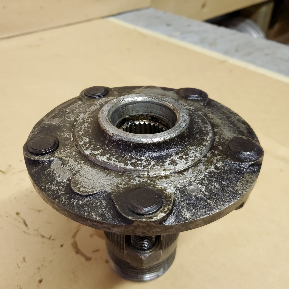 MG MGC Original Rear Left LH Wire Wheel Hub BTB861 OEM - For Sale ...