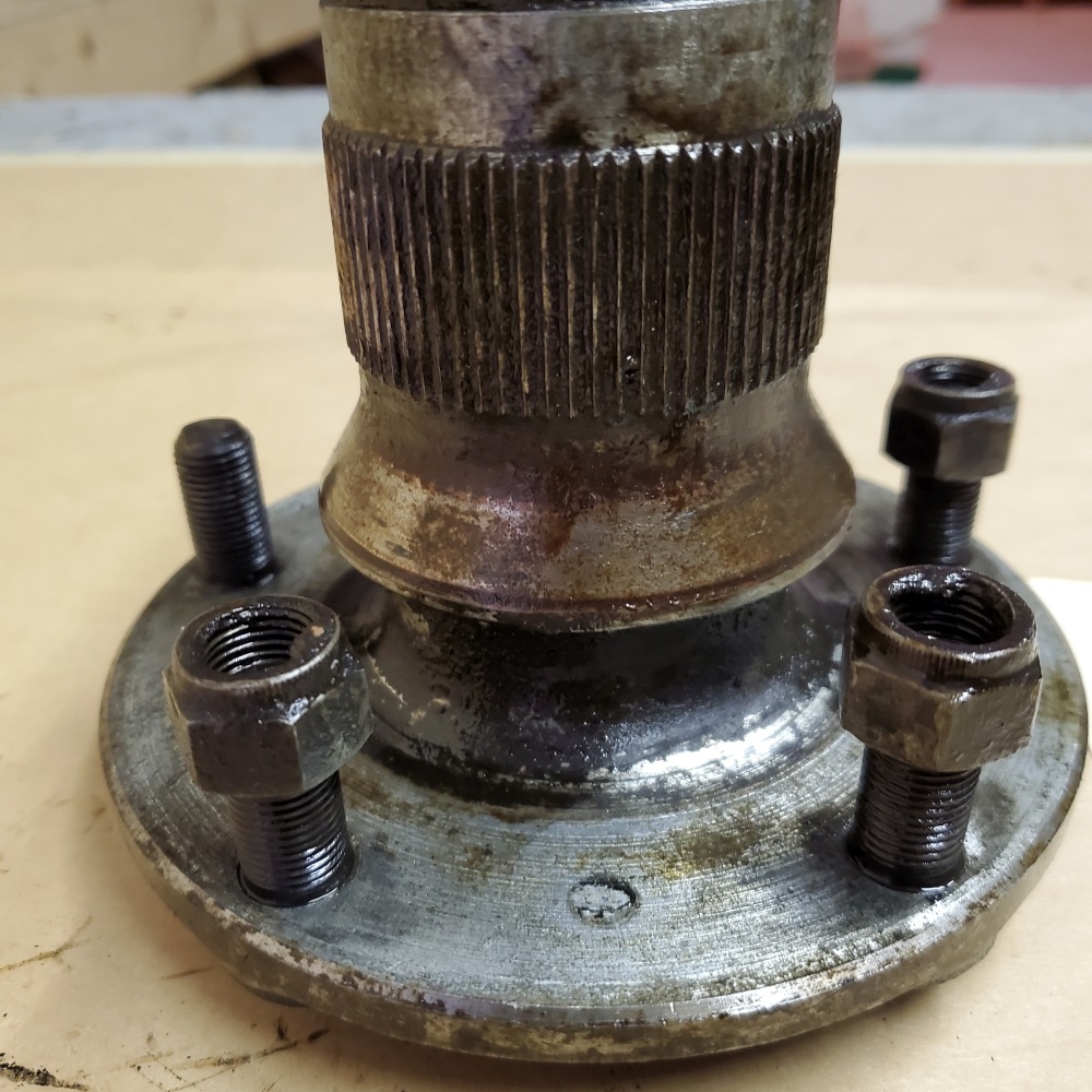 MG MGC Original Rear Left LH Wire Wheel Hub BTB861 OEM - For Sale ...