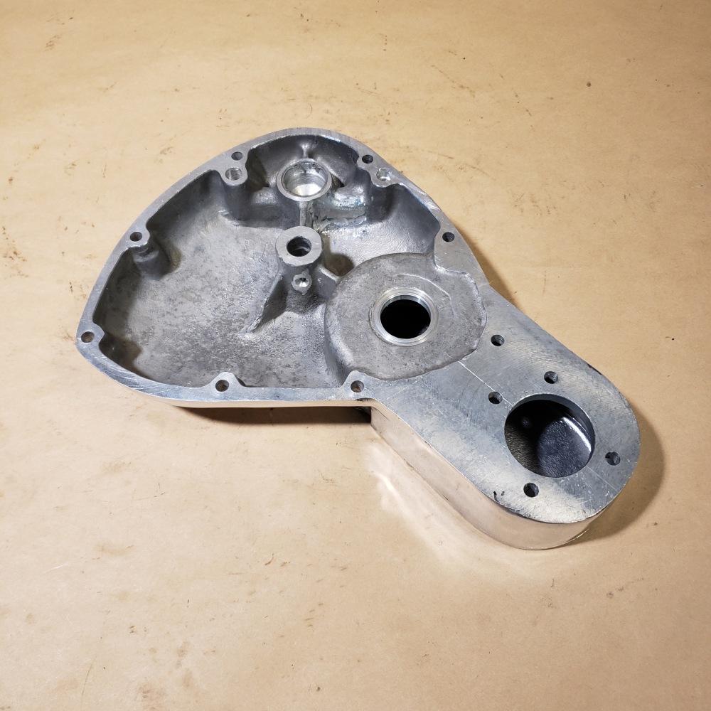 Original Triumph 650 ARD Belt Driven Magneto Cover for 9 Bolt Barrels ...