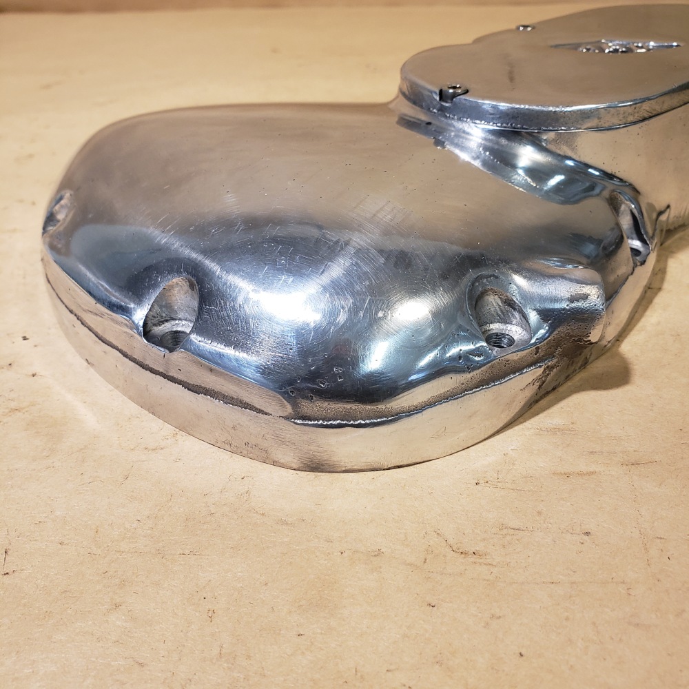 Original Triumph 650 ARD Belt Driven Magneto Cover for 9 Bolt Barrels ...
