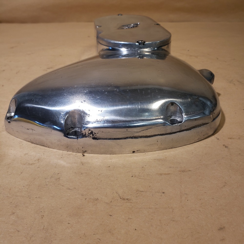 Original Triumph 650 ARD Belt Driven Magneto Cover for 9 Bolt Barrels ...