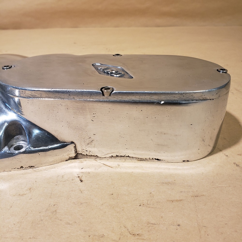 Original Triumph 650 ARD Belt Driven Magneto Cover for 9 Bolt Barrels ...