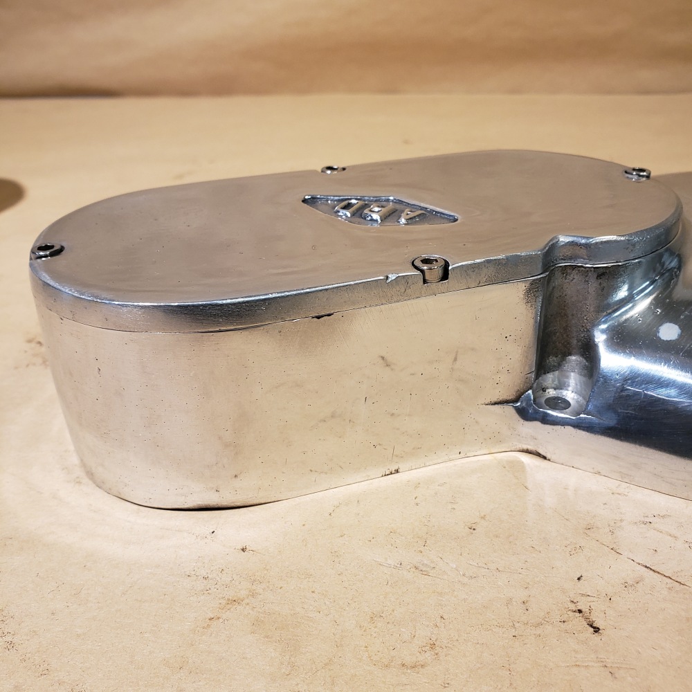 Original Triumph 650 ARD Belt Driven Magneto Cover for 9 Bolt Barrels ...