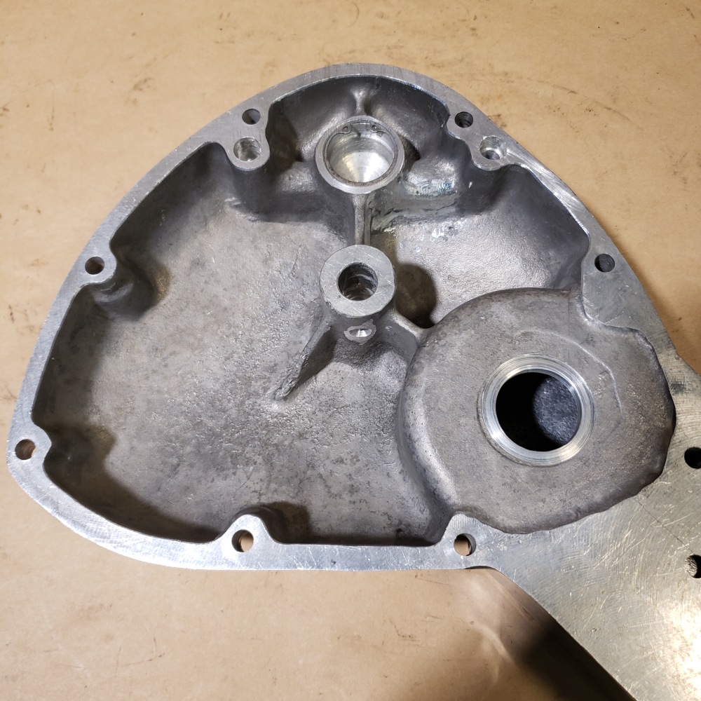 Original Triumph 650 ARD Belt Driven Magneto Cover for 9 Bolt Barrels ...