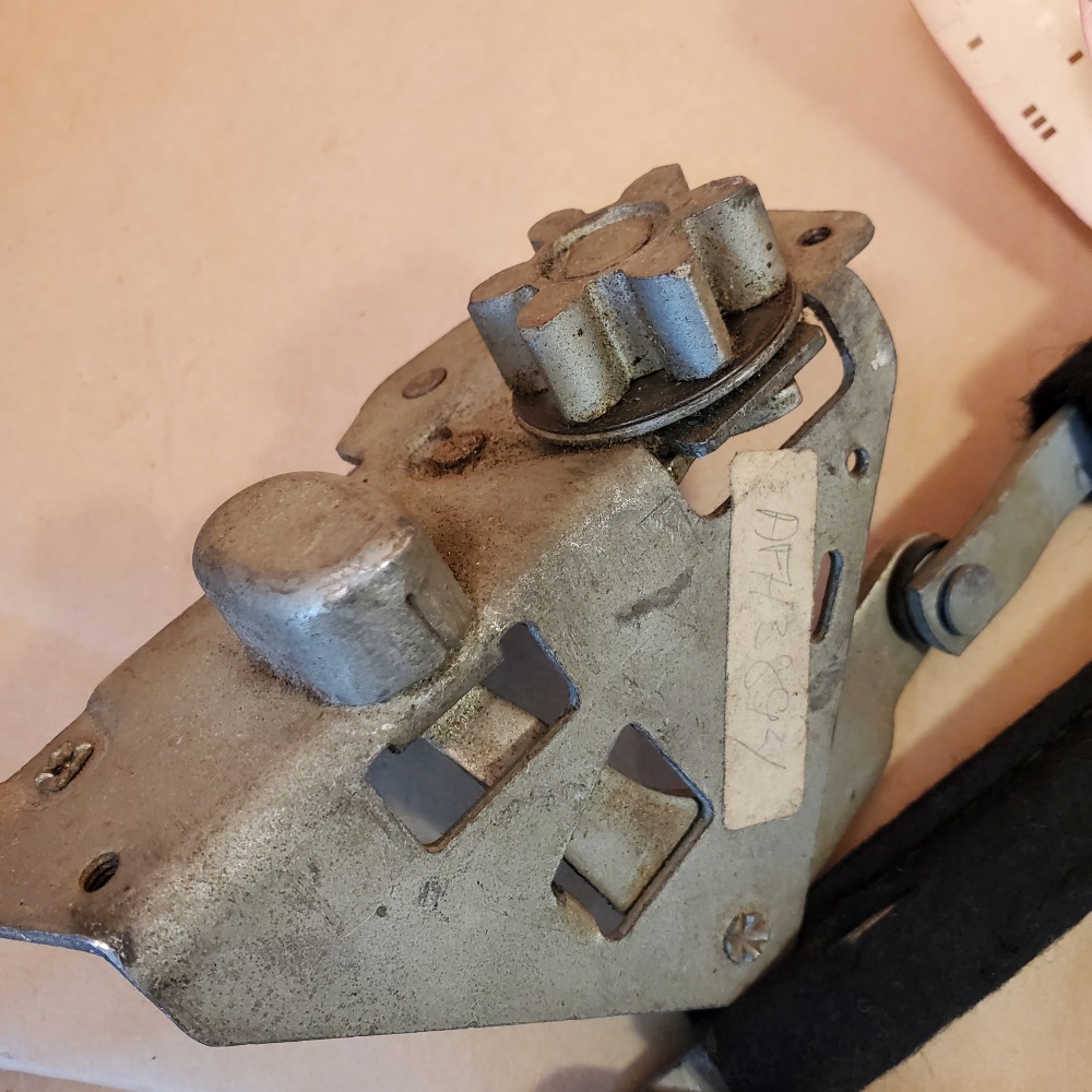 BMC Factory Original Door Latch Lock Assembly Linkage for 1959 MGA ...