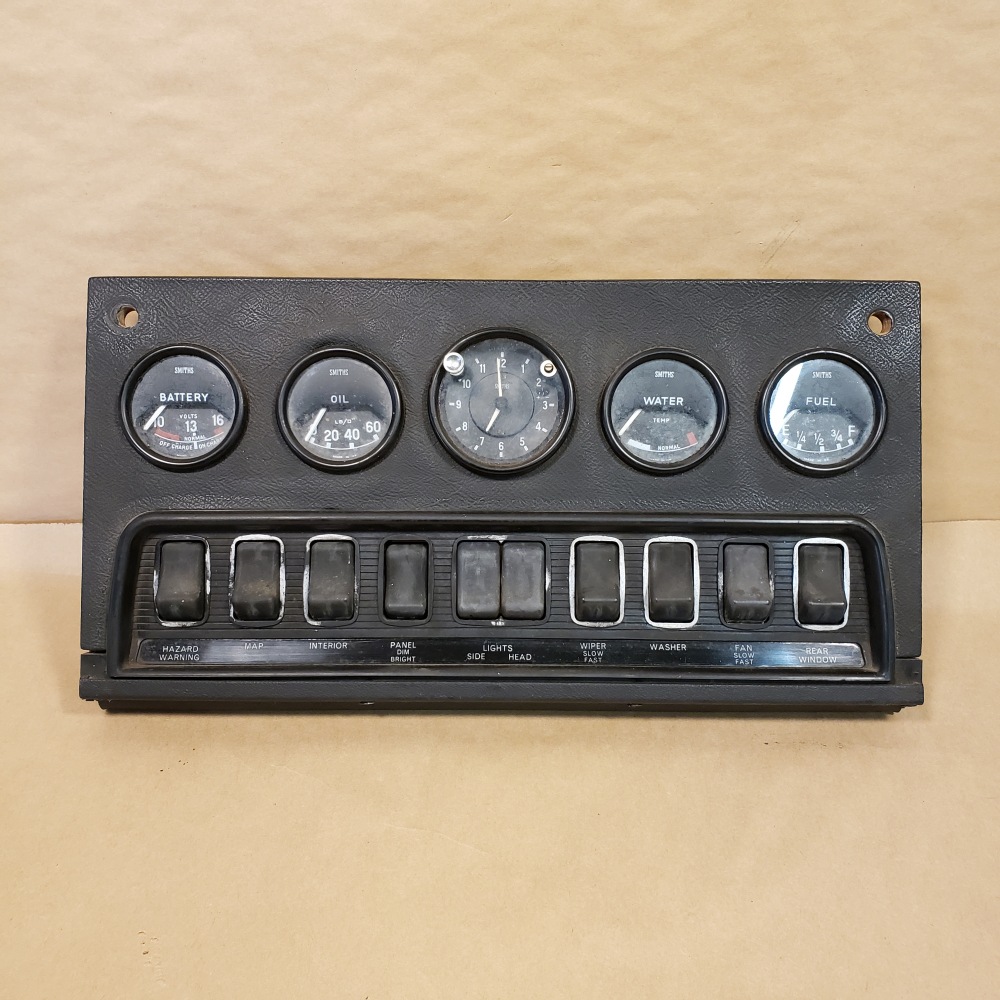 Original Jaguar XKE E-Type S2 Center Smiths Instrument Cluster Switch ...