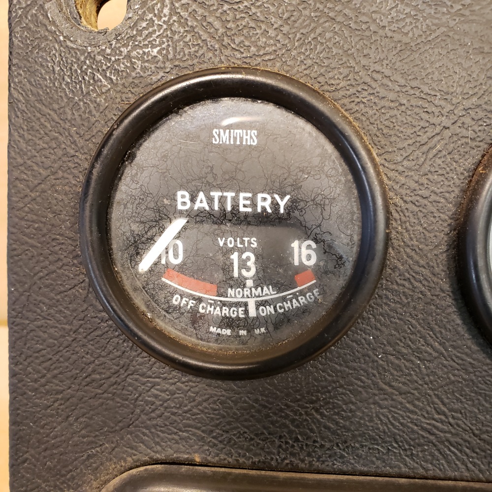 Original Jaguar XKE E-Type S2 Center Smiths Instrument Cluster Switch ...