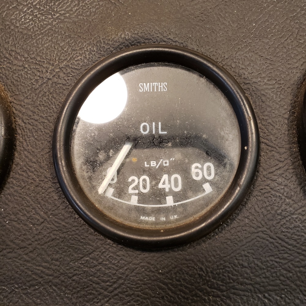 Original Jaguar XKE E-Type S2 Center Smiths Instrument Cluster Switch ...