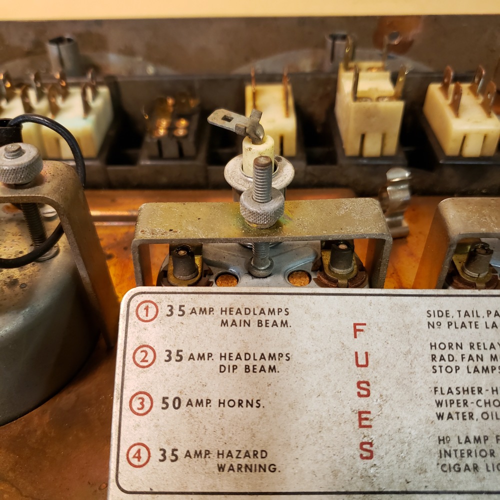 Original Jaguar XKE E-Type S2 Center Smiths Instrument Cluster Switch ...