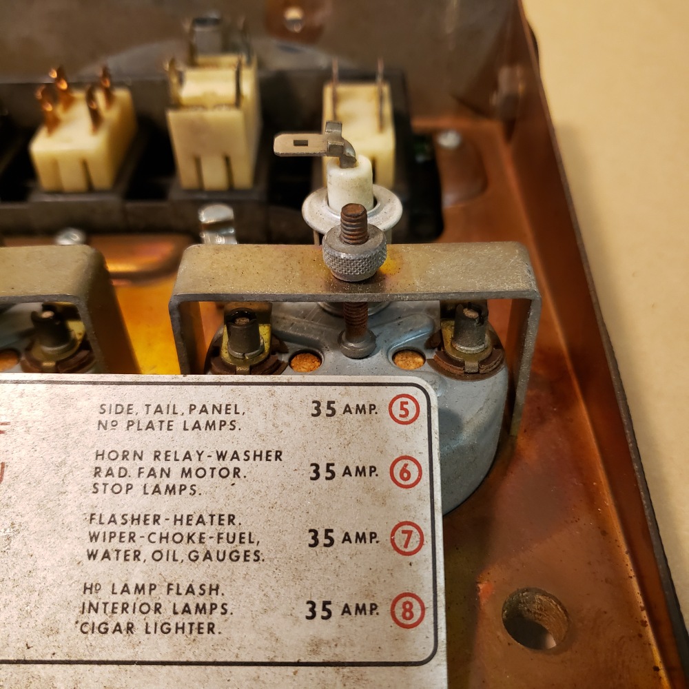 Original Jaguar XKE E-Type S2 Center Smiths Instrument Cluster Switch ...