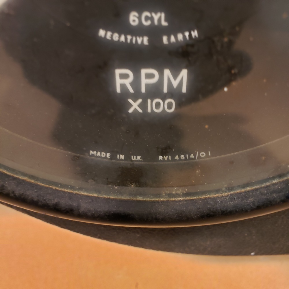 Original Jaguar XKE E-Type S2 LHD Left Side Dash Instrument Cluster ...