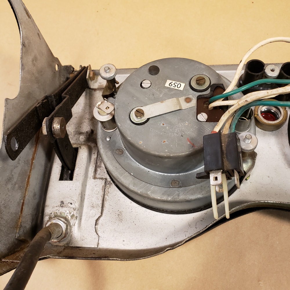 Original Jaguar XKE E-Type S2 LHD Left Side Dash Instrument Cluster ...