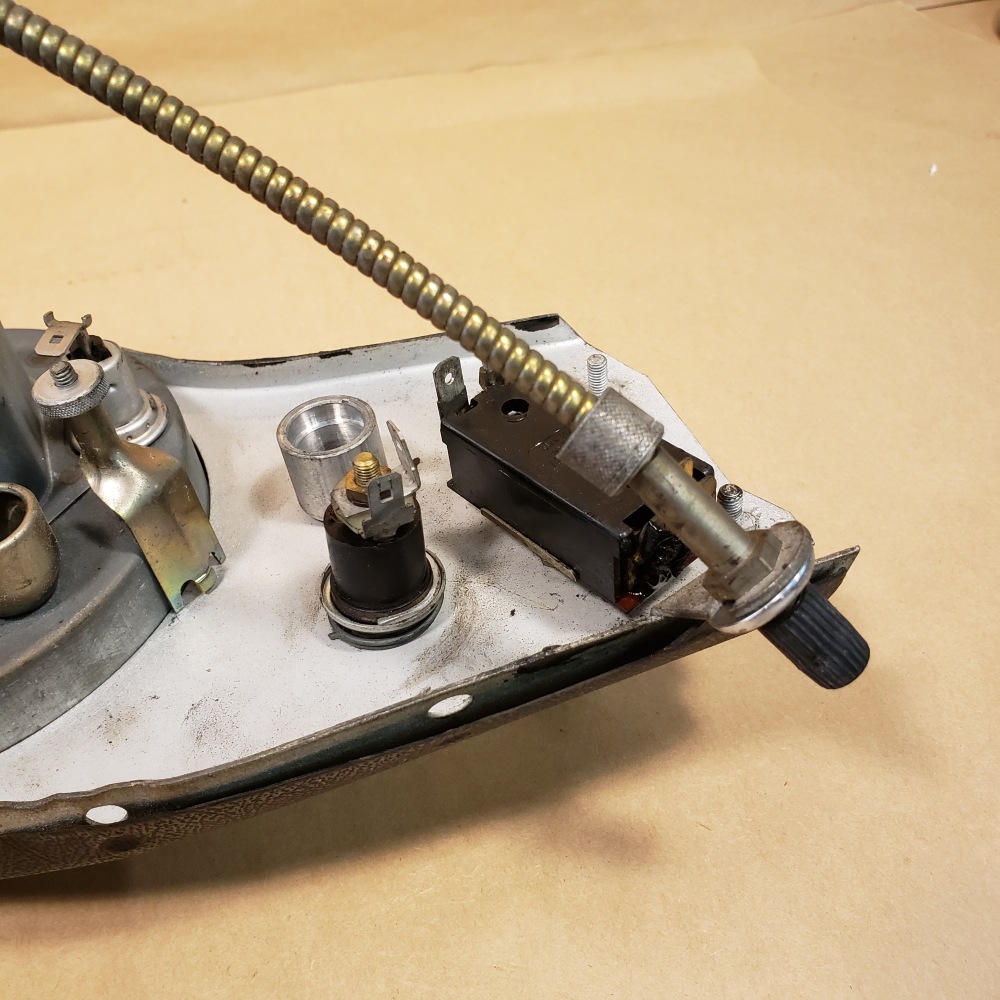 Original Jaguar XKE E-Type S2 LHD Left Side Dash Instrument Cluster ...