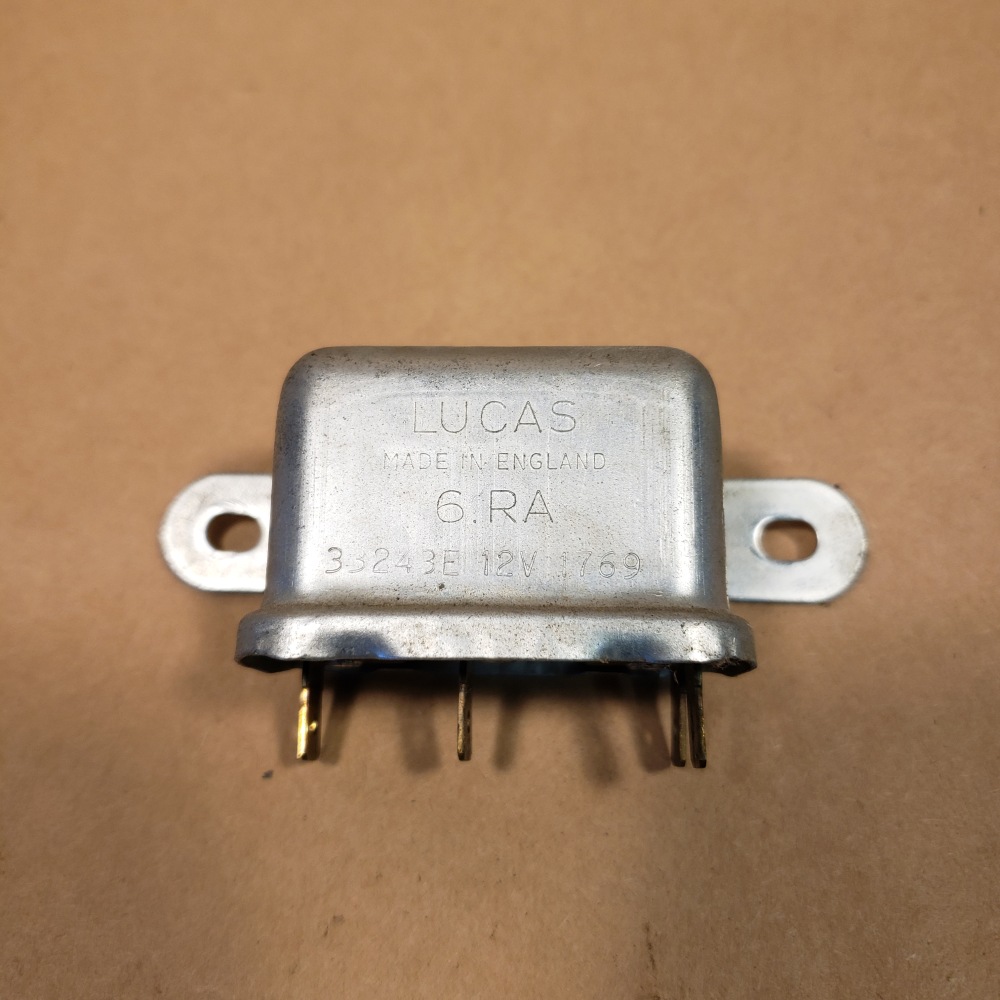 Original Jaguar XKE E-Type S2 Lucas 6RA Starter Relay 33243E Dated 69 ...