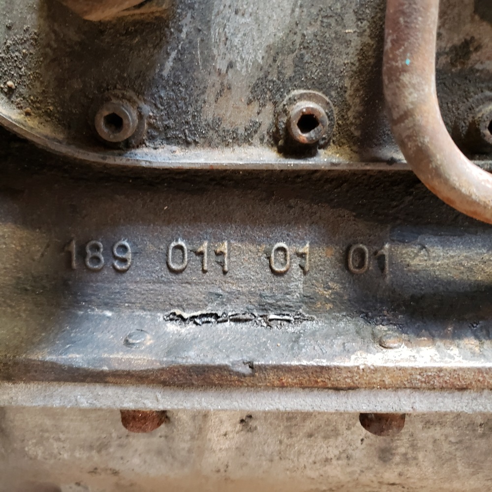 Original Mercedes-Benz W189 M189 Adenauer 300d Engine Long Block Dtd ...