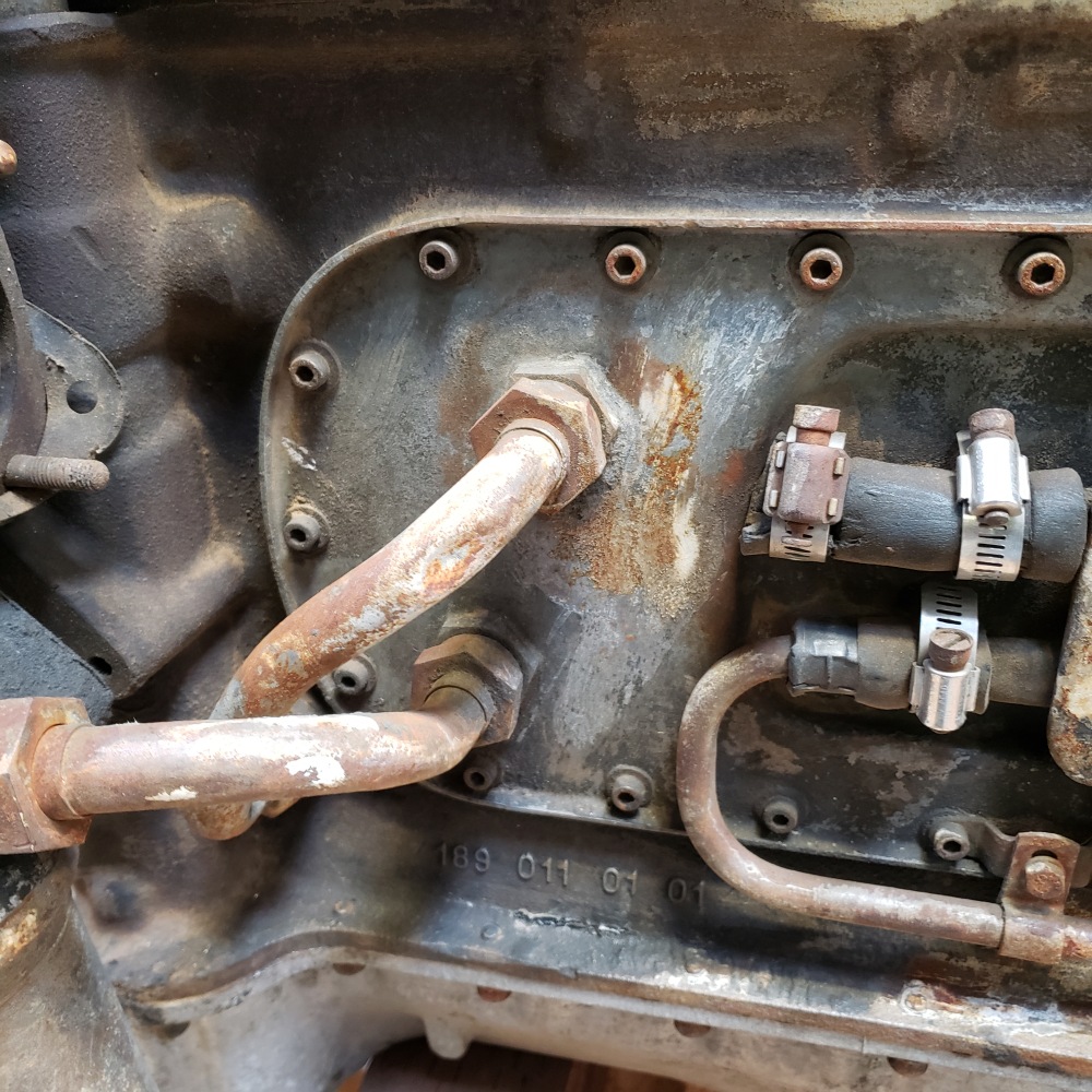 Original Mercedes-Benz W189 M189 Adenauer 300d Engine Long Block Dtd ...