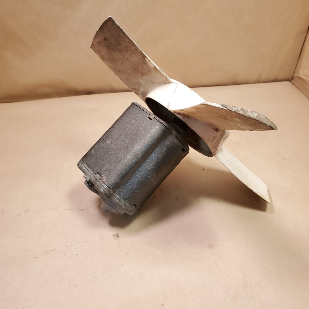 Original Jaguar XKE E-Type Series 1, 2 Cooling Fan Motor With Fan Blade ...