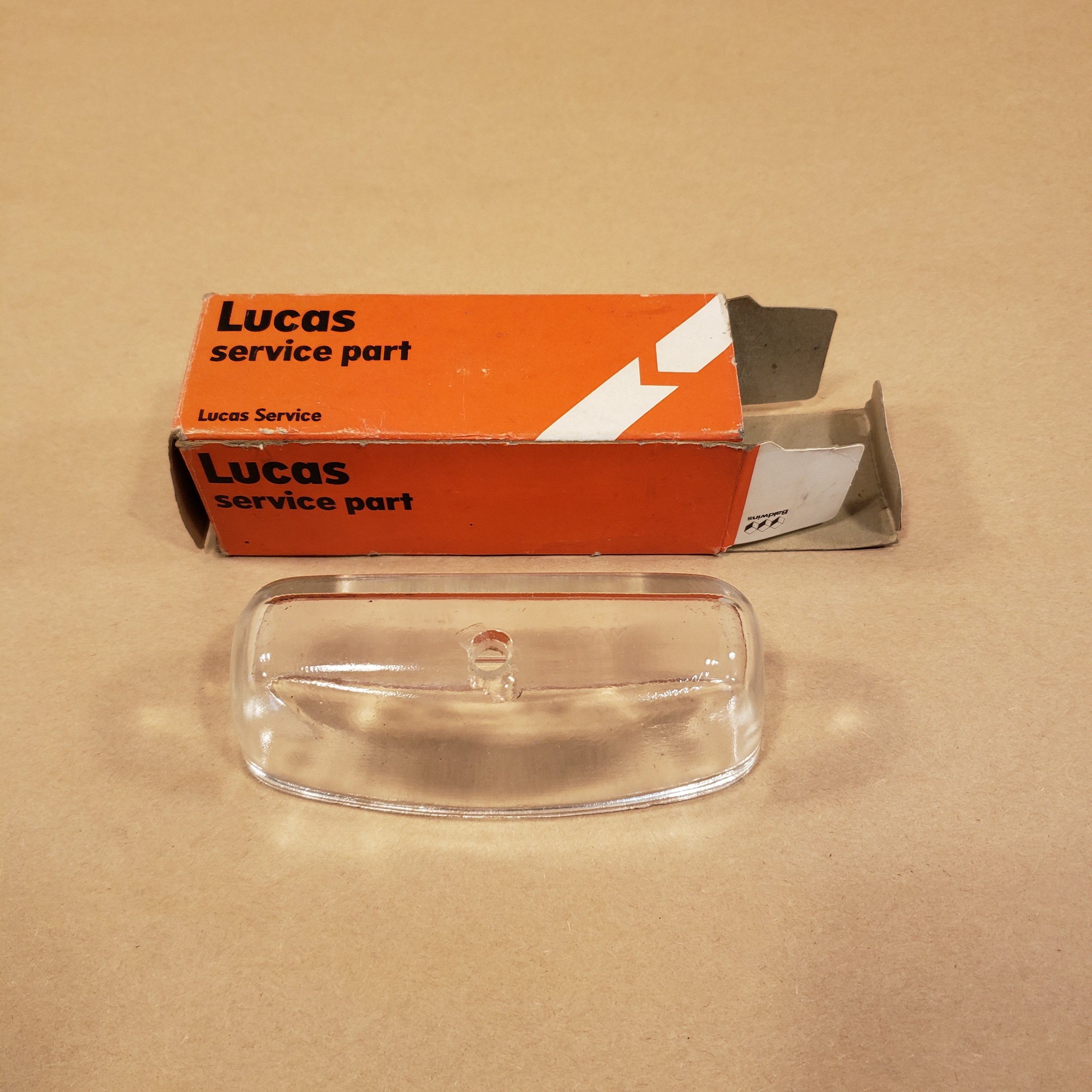 Lucas 54570354 L467 Number Plate Lamp Lens Austin Healey 3000 Sprite ...