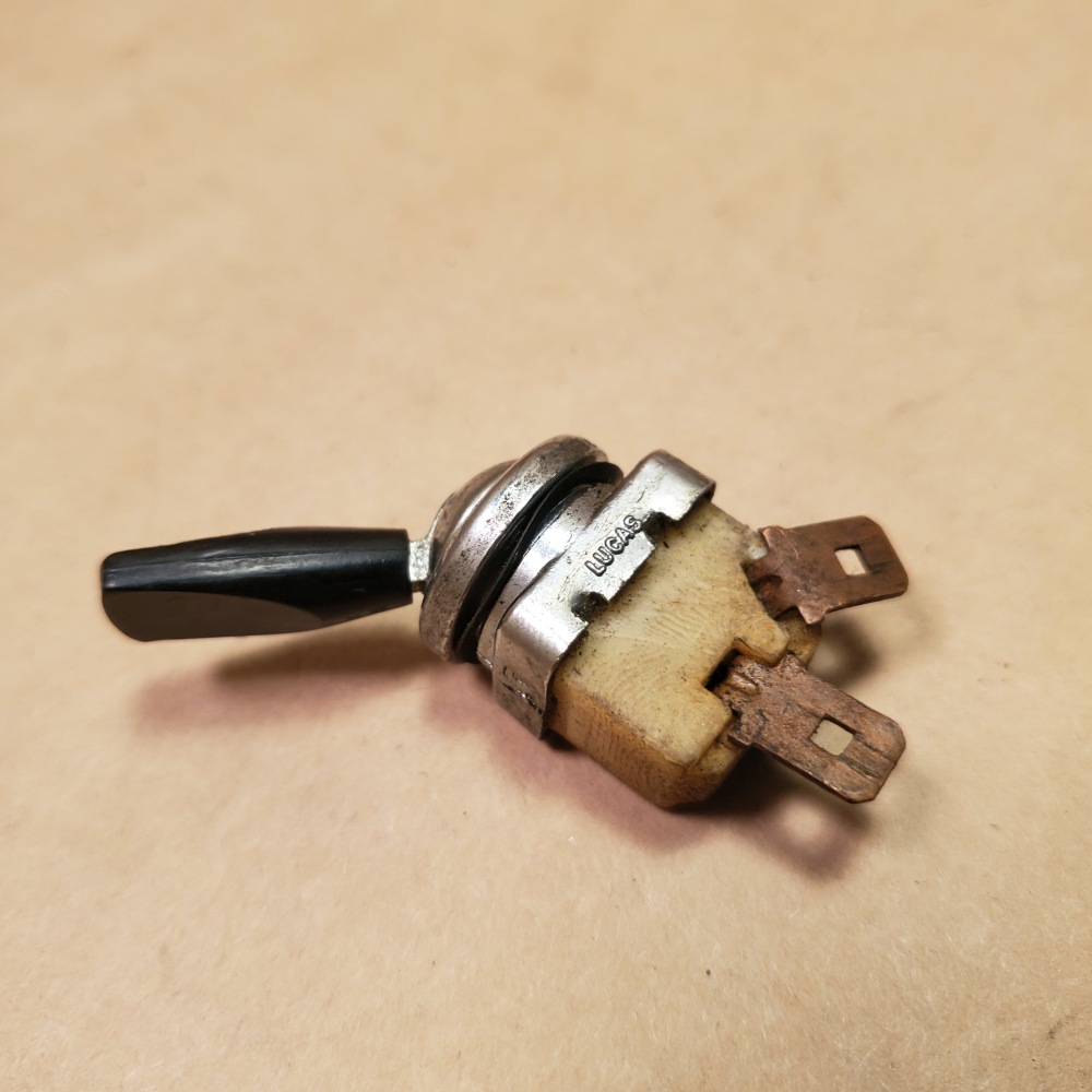 Original Vintage Lucas Toggle Switch 31828B 9/65 - For Sale, Seattle WA