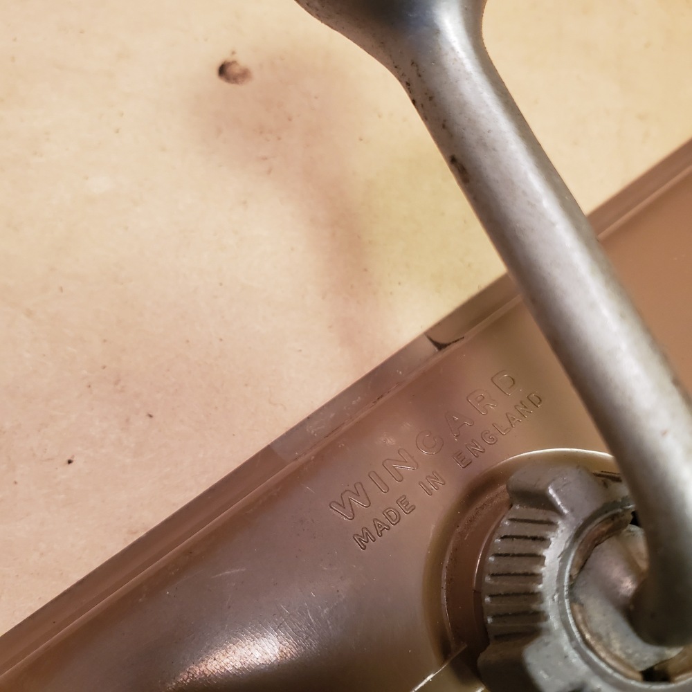 Original Vintage Wingard Rearview Mirror Ford Lotus Cortina Tan Day ...