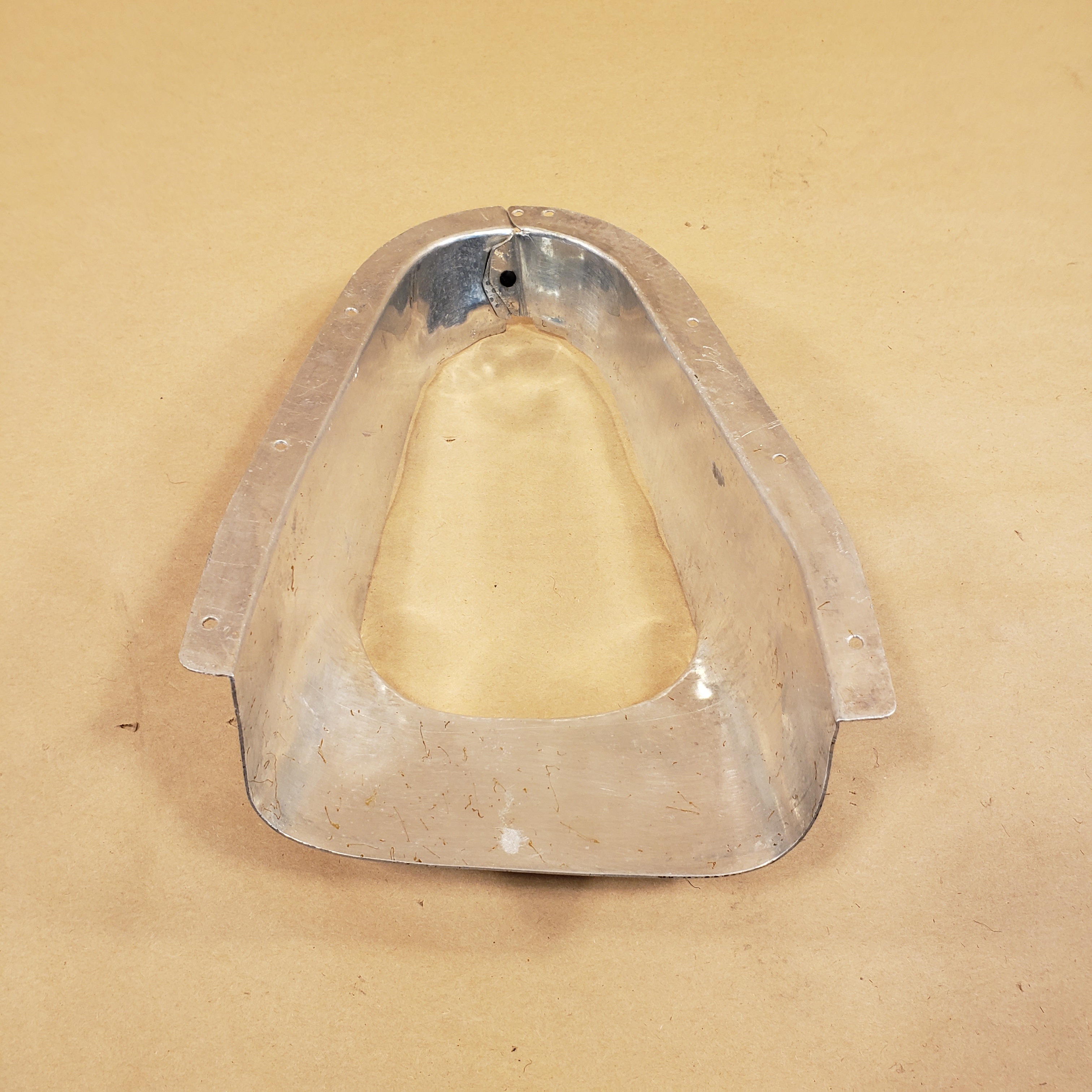 Jaguar XKE E-Type Series 1 3.8L Dotted Aluminum Gear Lever Turret Trim ...