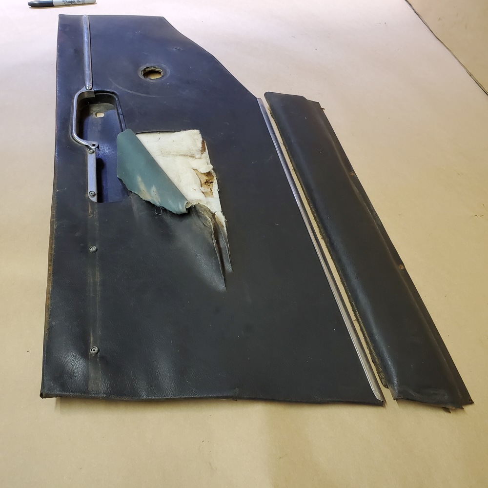 Jaguar XKE Coupe Door Panel Interior E-Type Series 1.5 Door Card and ...