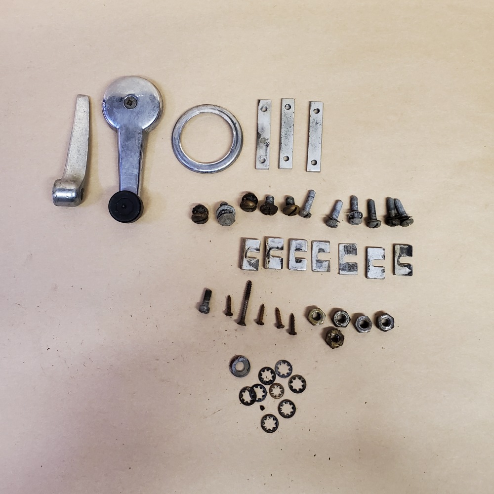 Jaguar XKE Door Handle and Window Crank Series 1.5 E Type Interior ...