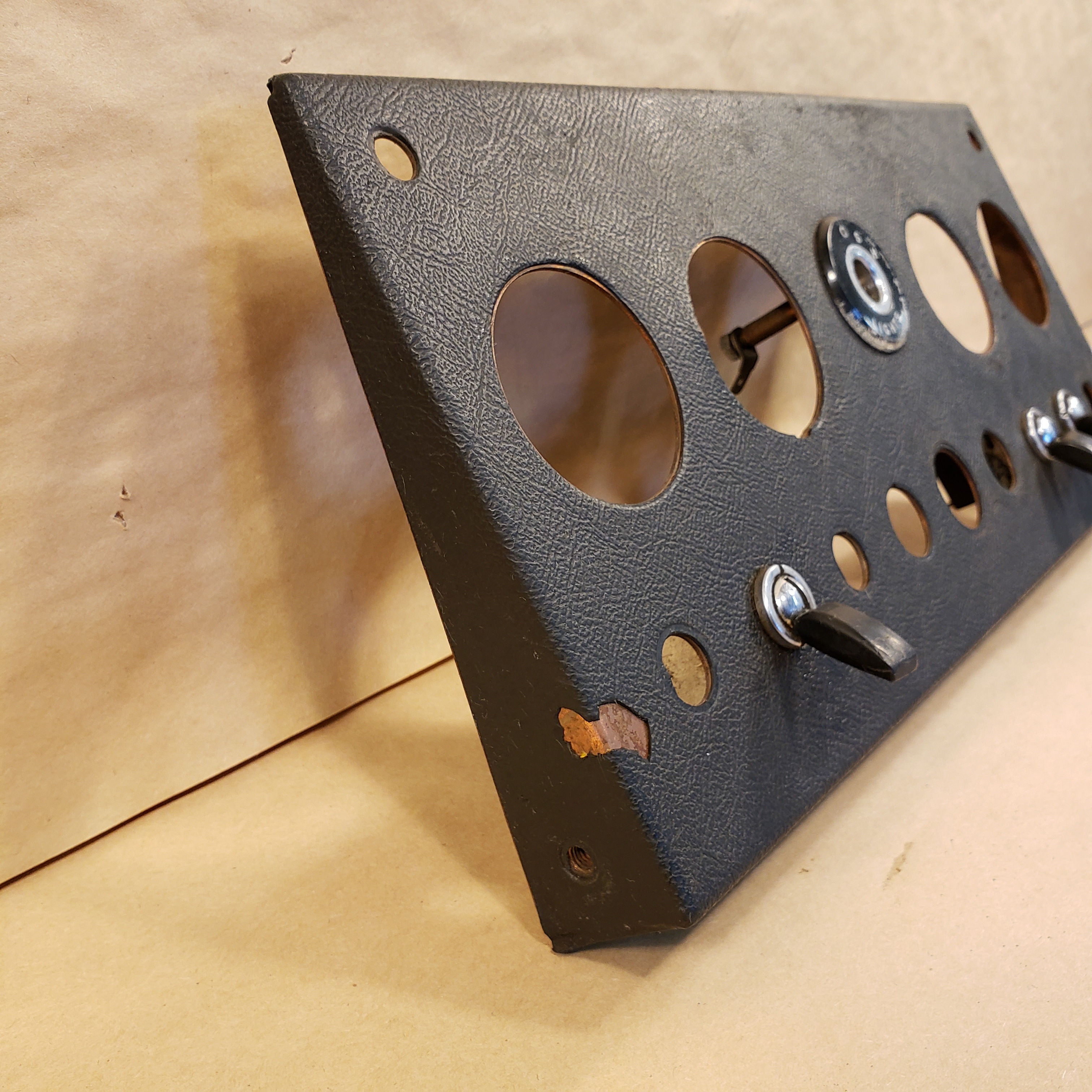 Jaguar XKE E-Type S1 4.2L Center Dash Instrument Gauge Switch Panel ...