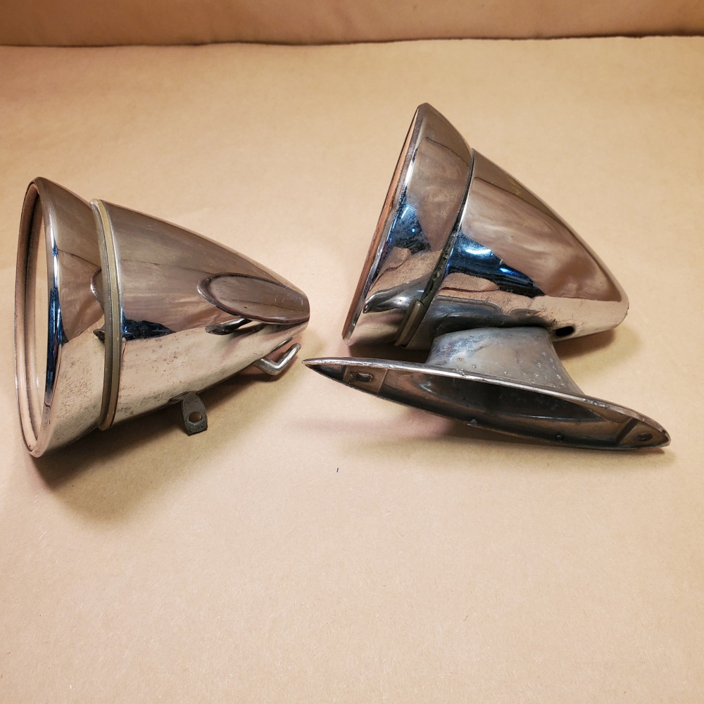 Jaguar XKE Talbot Berlin Co Bullet Mirrors E type Side Cowl RH LH ...