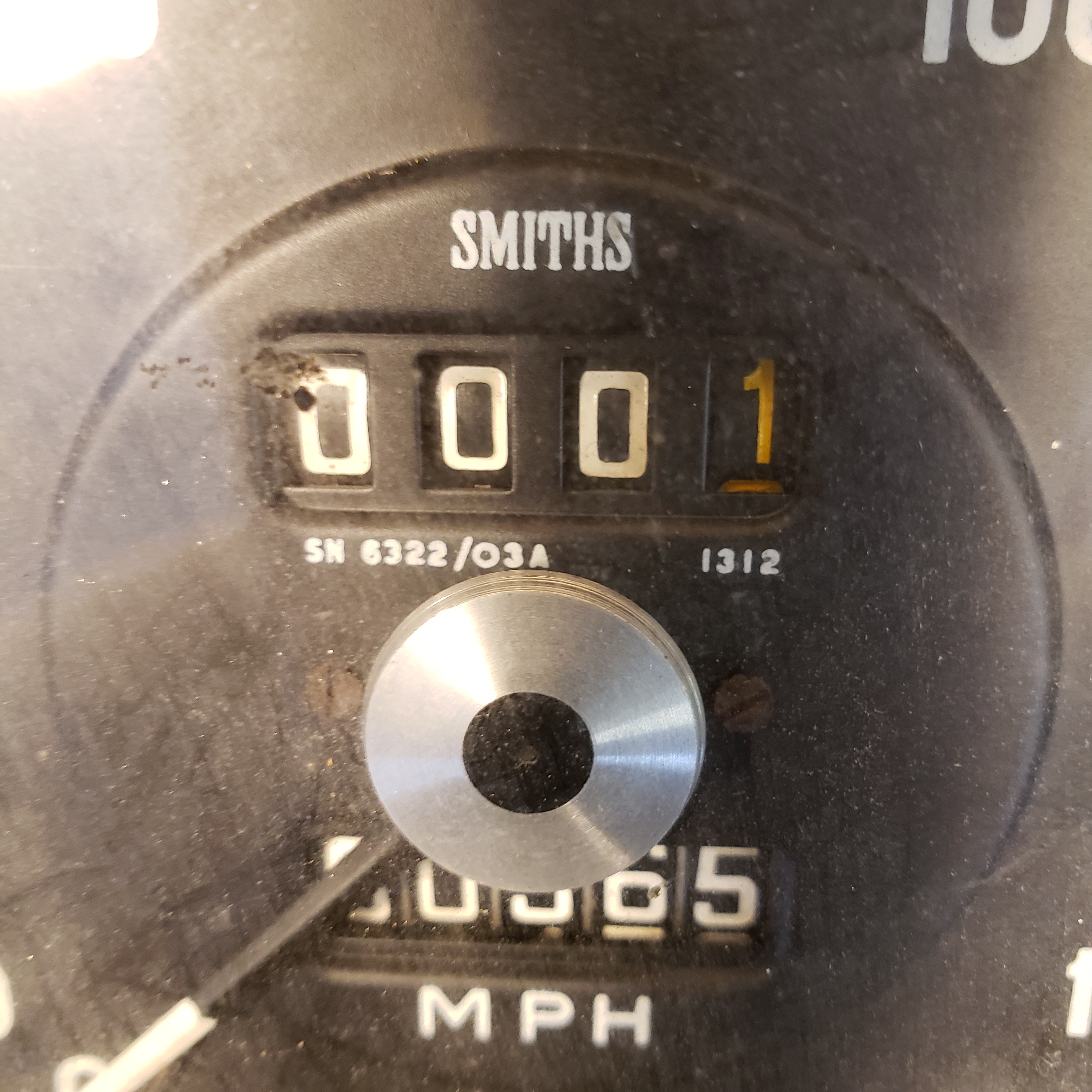 Jaguar XKE E-Type Series 1 Smiths 160MPH Speedometer SN6322/03A 1312 ...