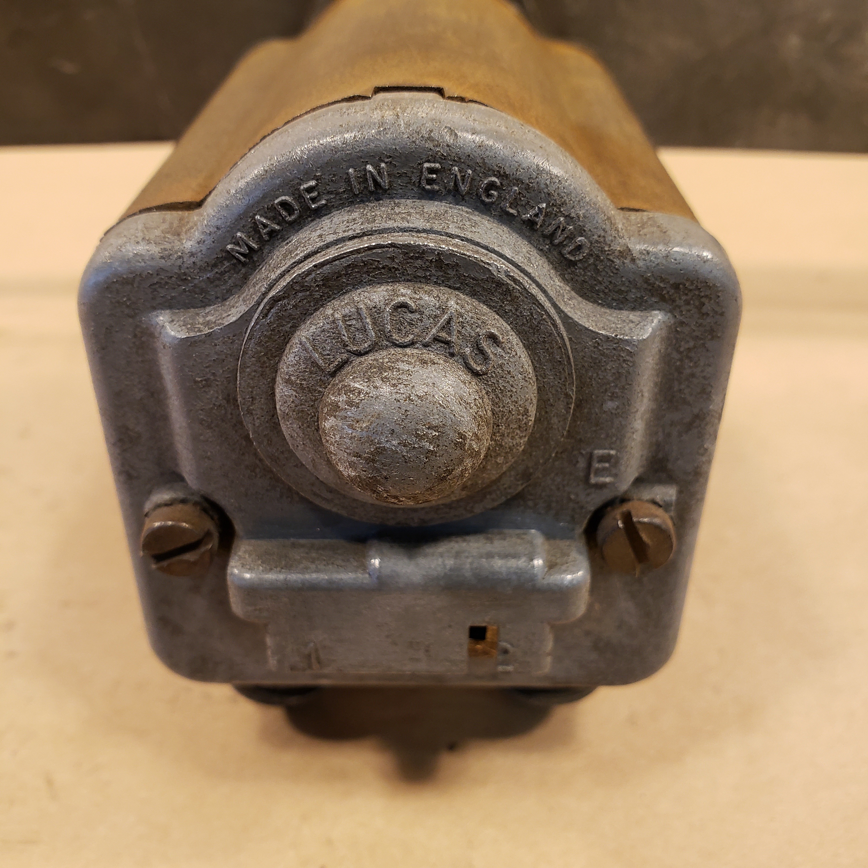 Jaguar XKE E-Type Series 1 Lucas Radiator Cooling Fan Motor w Blade ...